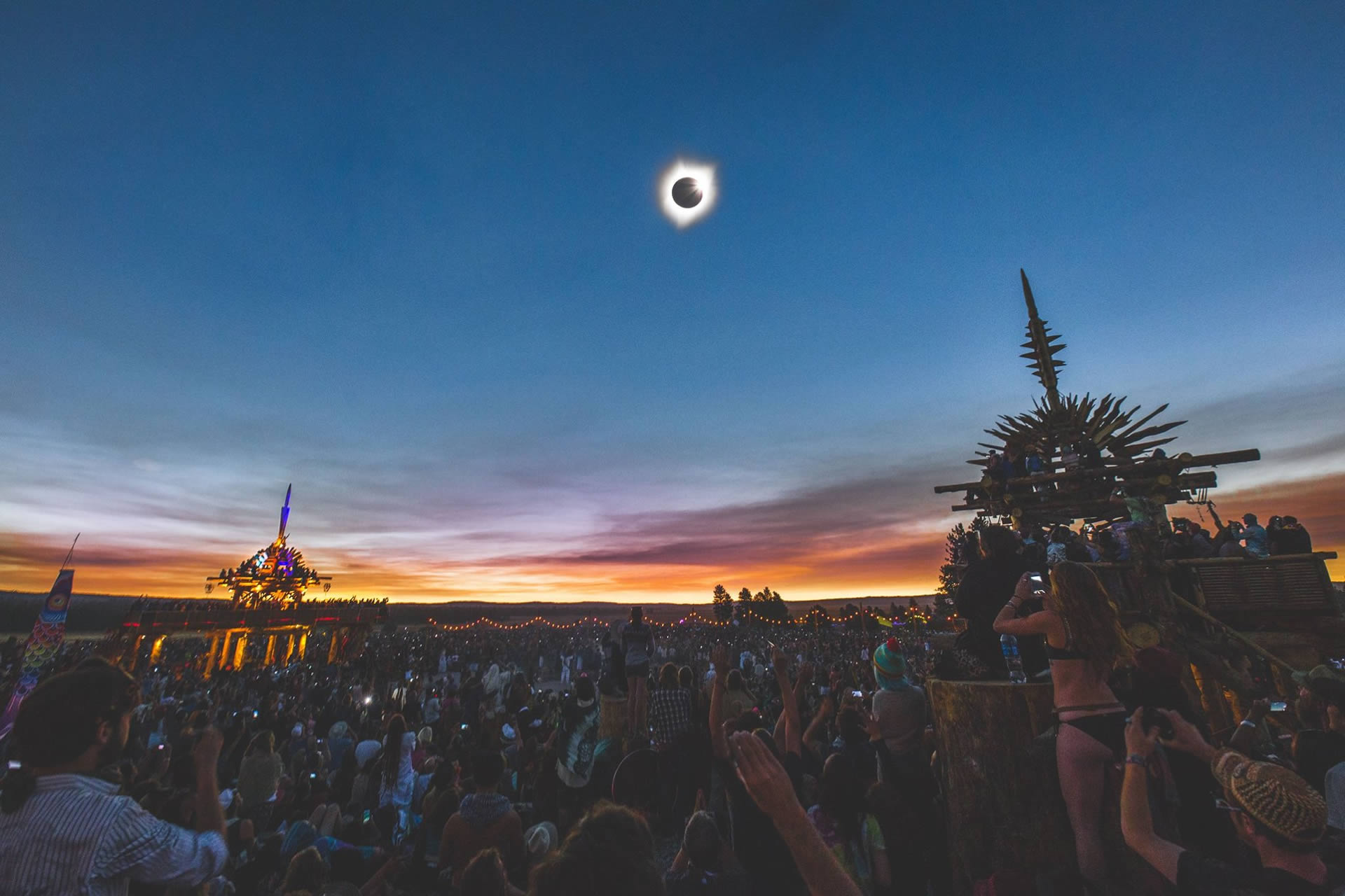 Global Eclipse 🌞 | "once in a lifetime" experience | Tribal Reunion